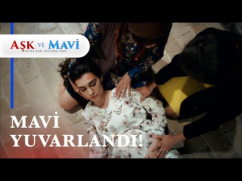 Mavi merdivenlerden yuvarlandı! - Aşk ve Mavi 32. Bölüm