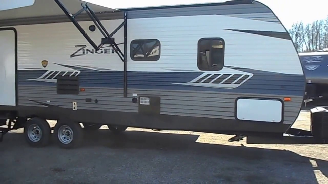 2018 Crossroads Zinger 280BH for sal eb y 4ZS RVS - YouTube