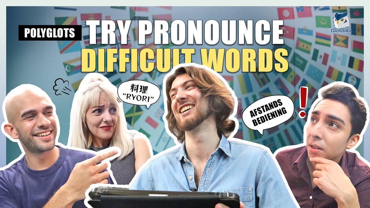 Polyglot Language Challenge - Pronouncing Difficult Words! - YouTube