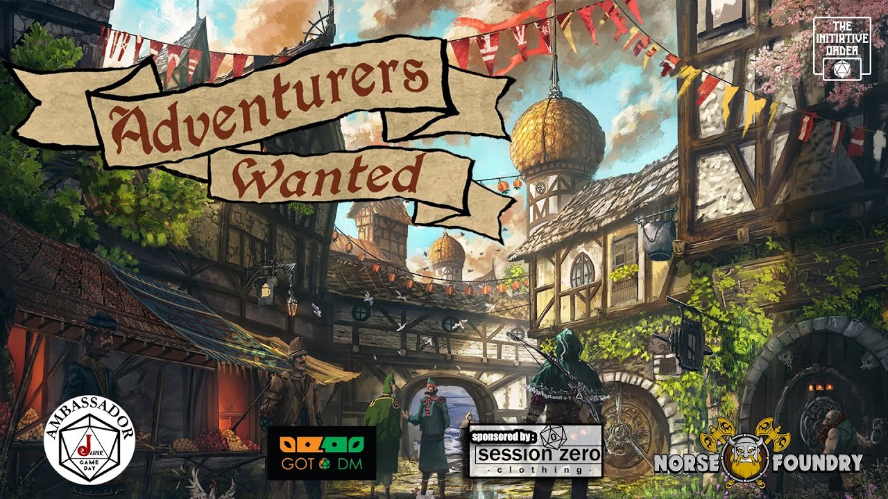 Adventurers Wanted - 5th Edition D&D. Episode One 'Sticky Fingers ...