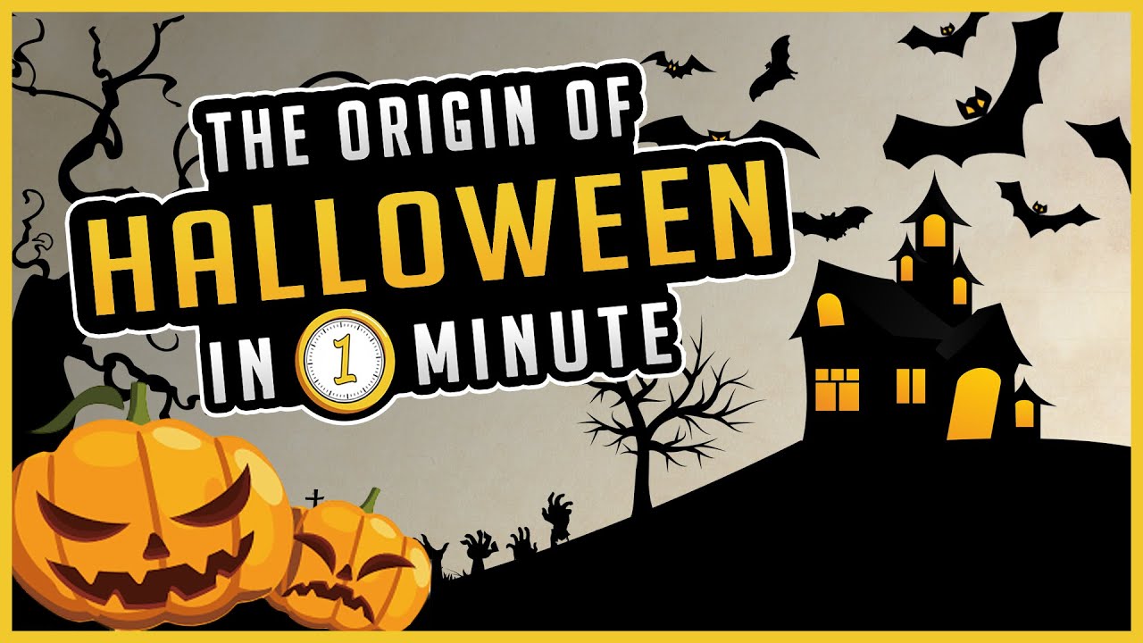 The Origin of Halloween In 1 Minute - YouTube
