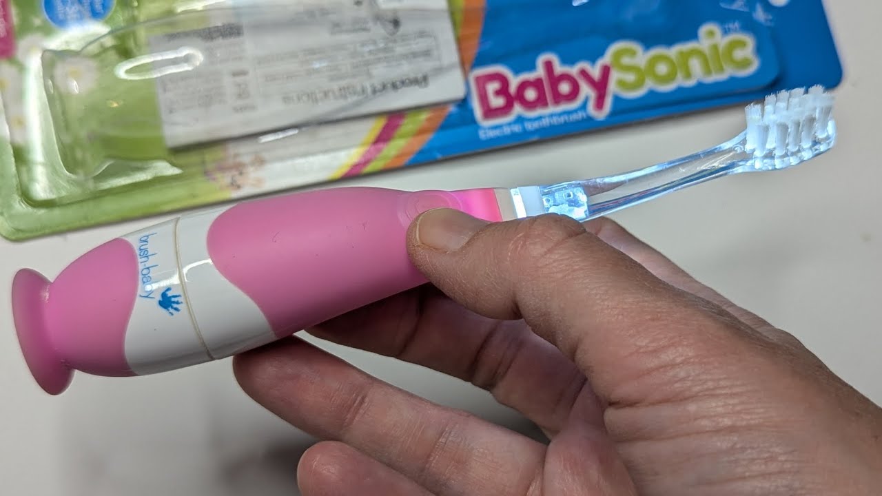 Great toothbrush for babies and toddlers Sonic toothbrush #baby # ...