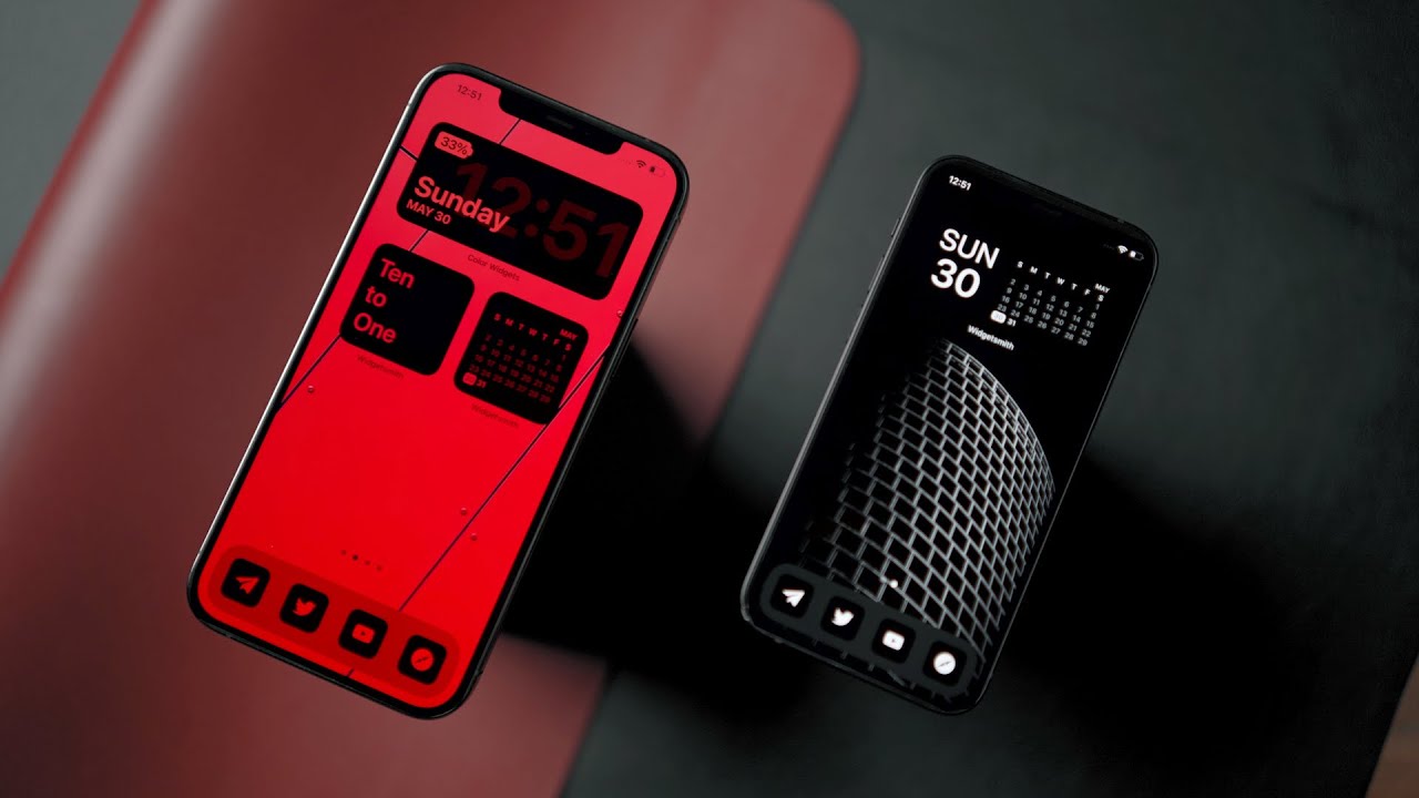 iPhone 13 & iOS 15 Homescreen Customization: Incredible look! - YouTube