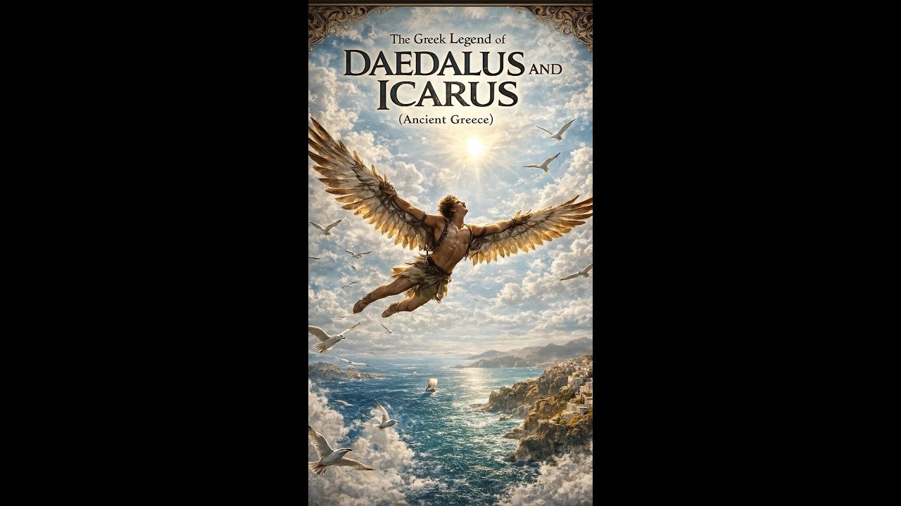 The Greek Legend of Daedalus and Icarus (Ancient Greece) #Mythology ...