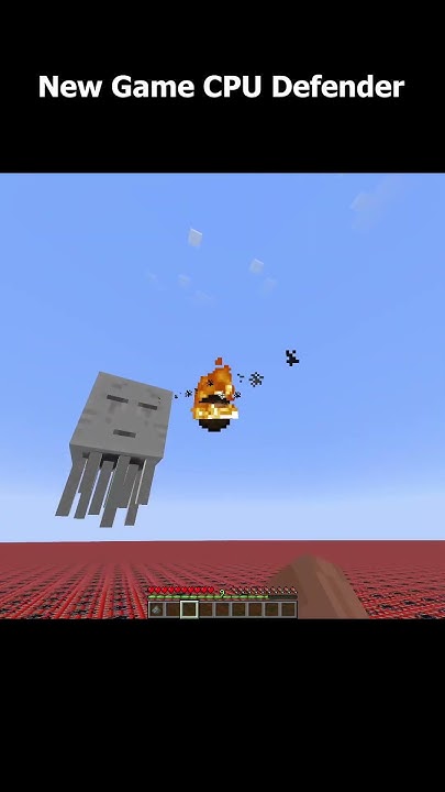 New Game CPU Defender #minecraft #shprts - YouTube