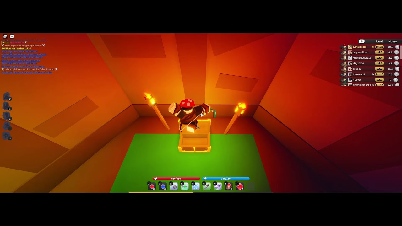 how to get the mushroom hat (or cap) in vesteria - YouTube