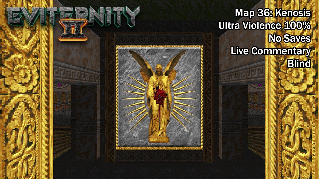 (Doom II) Eviternity 2 - Map36: Kenosis (Blind UV-Max) - YouTube