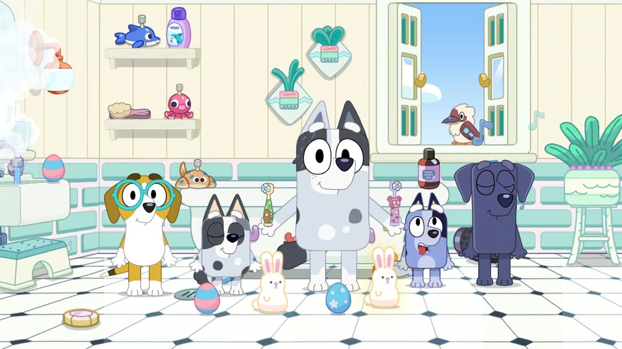 Bluey's Easter Tooth Brushing 🪥 04 - YouTube