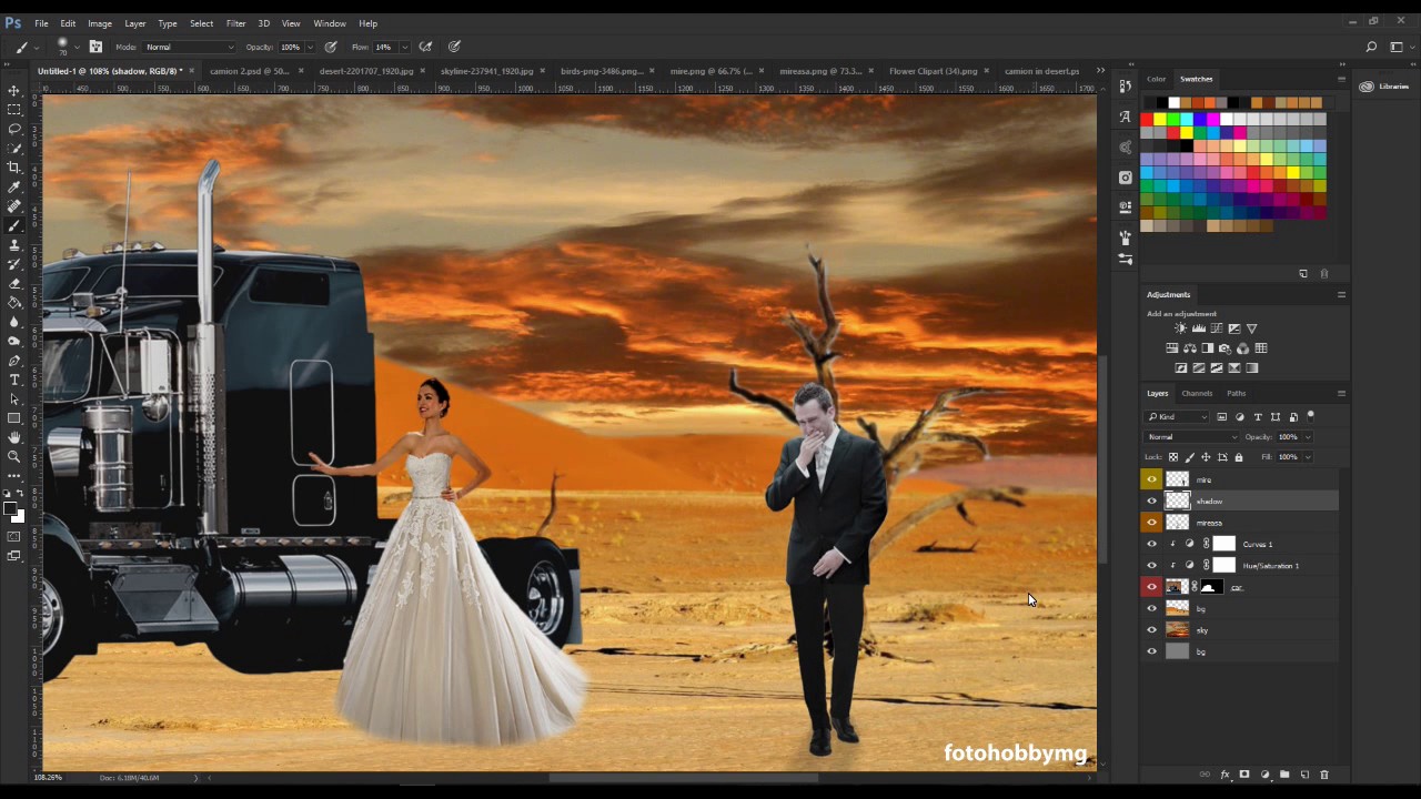 Dramatic situation-Photoshop Manipulation. - YouTube