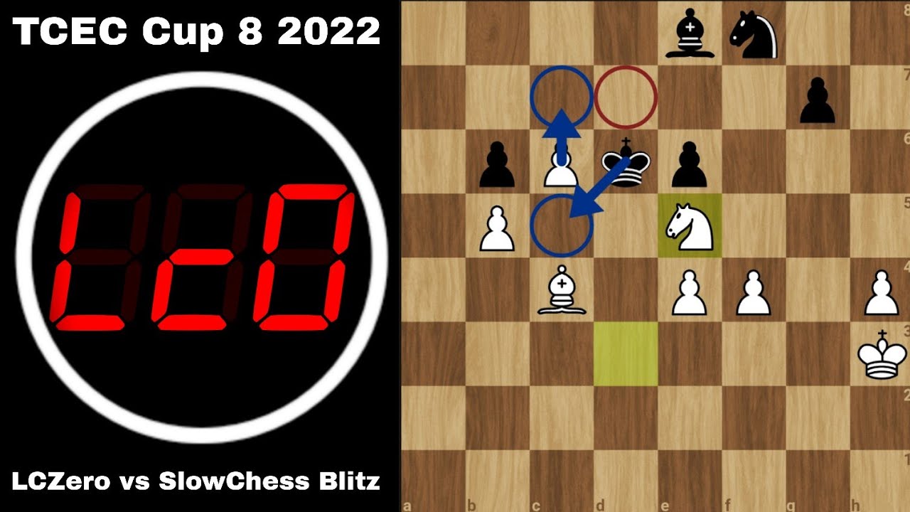LCZero's Queenside Dominance | LCZero vs SlowChess Blitz | TCEC Cup 8 2022 - YouTube