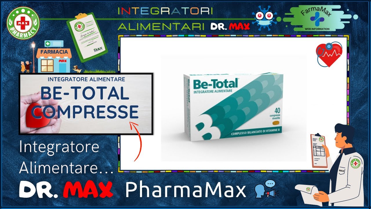 ️‍🔥 BE-TOTAL COMPRESSE Integratore Alimentare - Foglietto Illustrativo Salute - YouTube