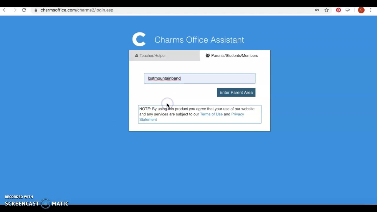 Charms Log-in Video - YouTube