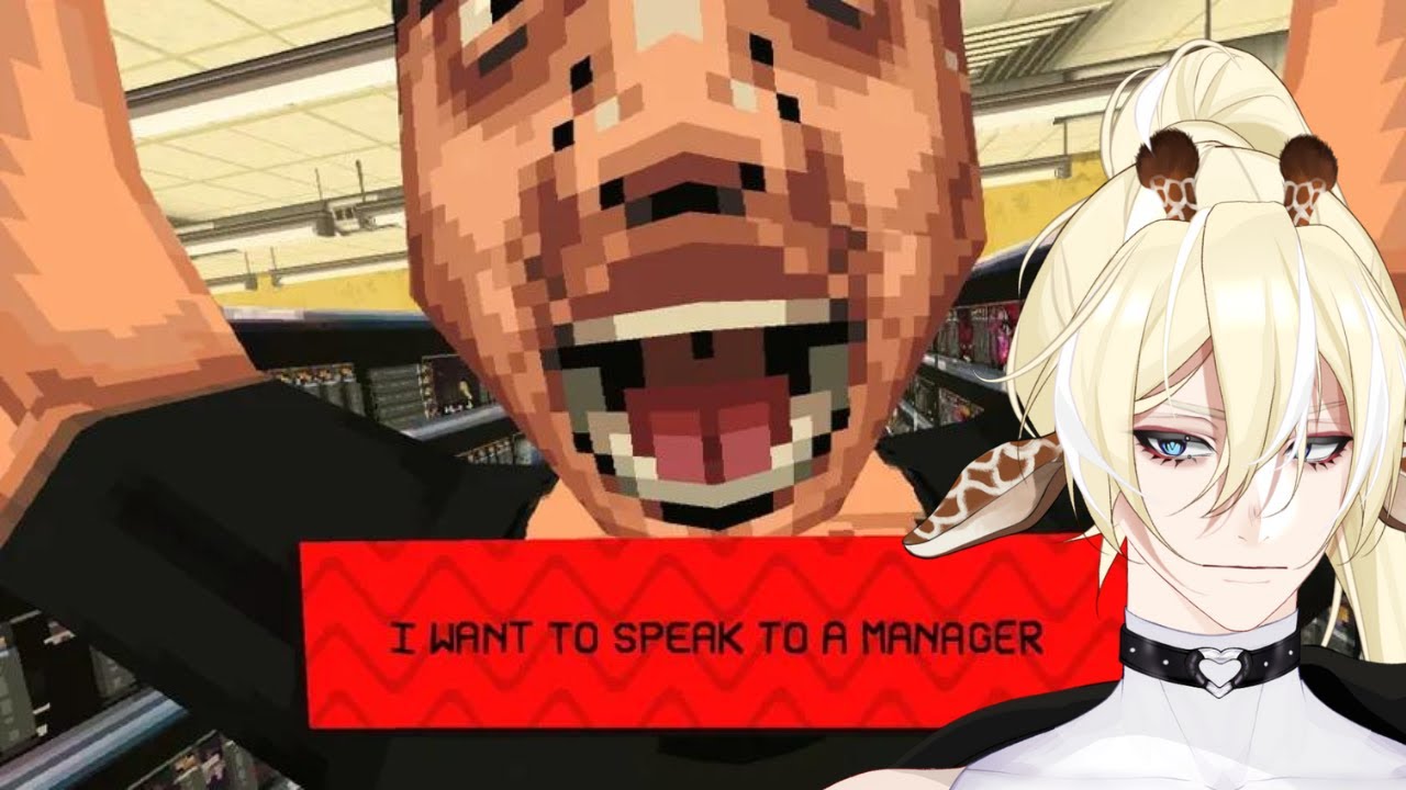 WORKING RETAIL IS A HORROR GAME - YouTube