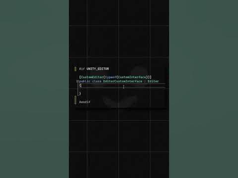 ЛУЧШИЙ ГАЙД ПО CUSTOM INSPECTOR В UNITY. КАСТОМНЫЙ ИНТЕРФЕЙС В ЮНИТИ ...