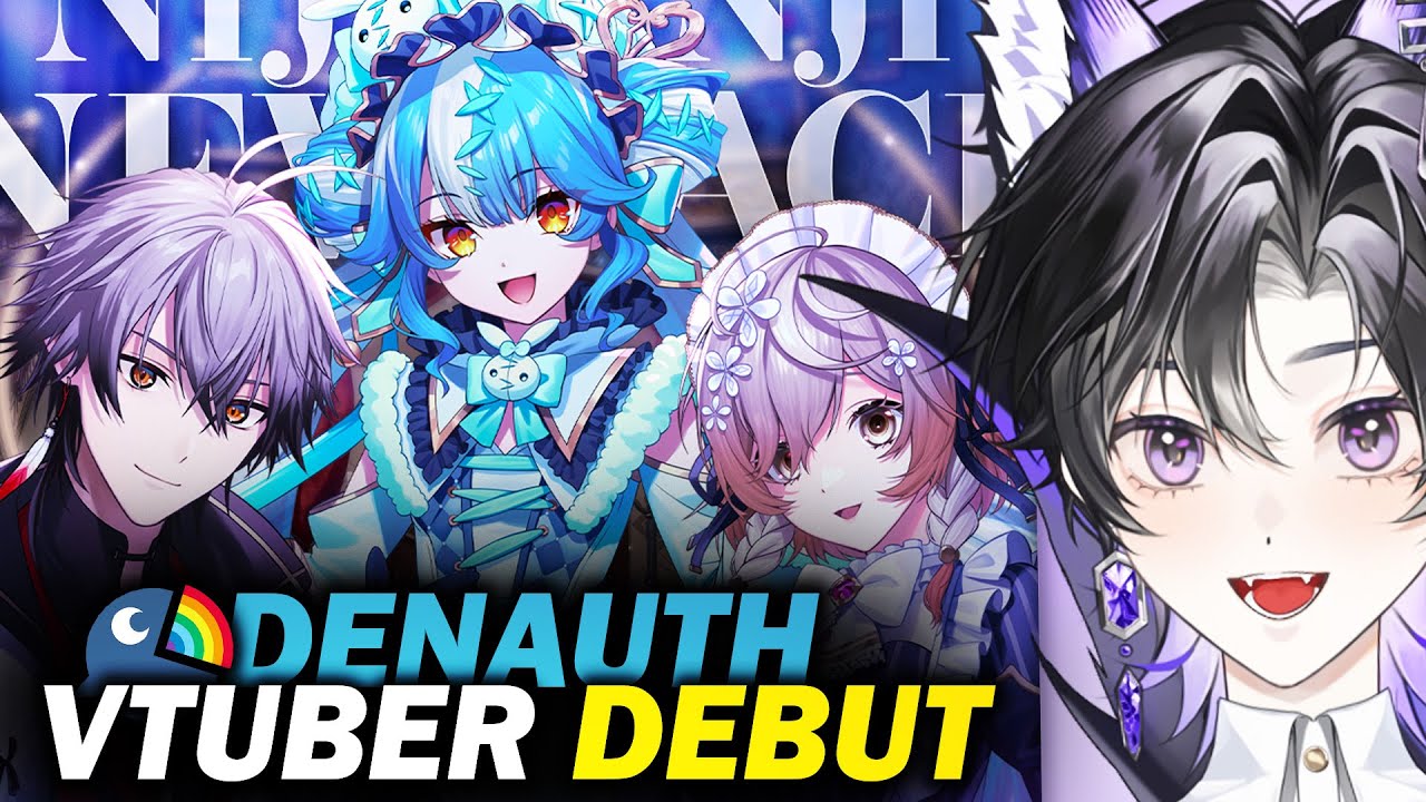 Nijisanji EN New Wave "Denauth" Teaser Reaction & First Impressions - YouTube