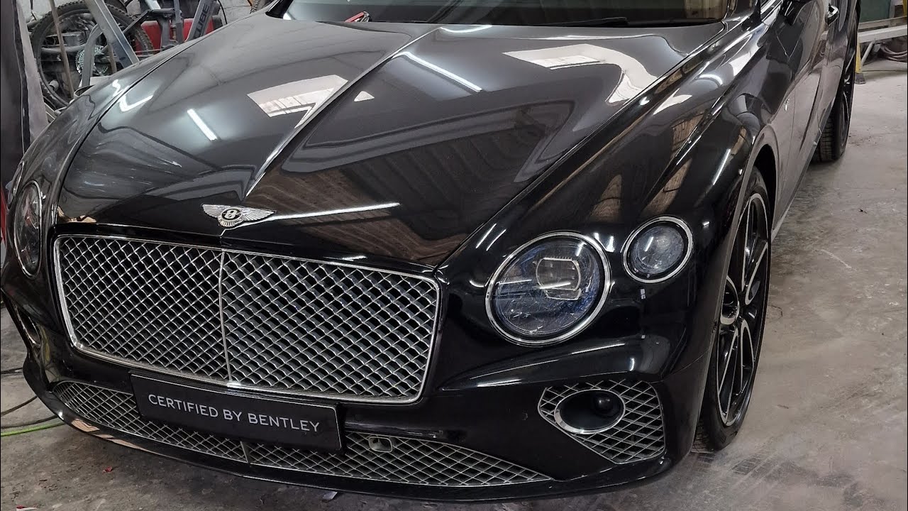 bentley rear bumper removal - YouTube