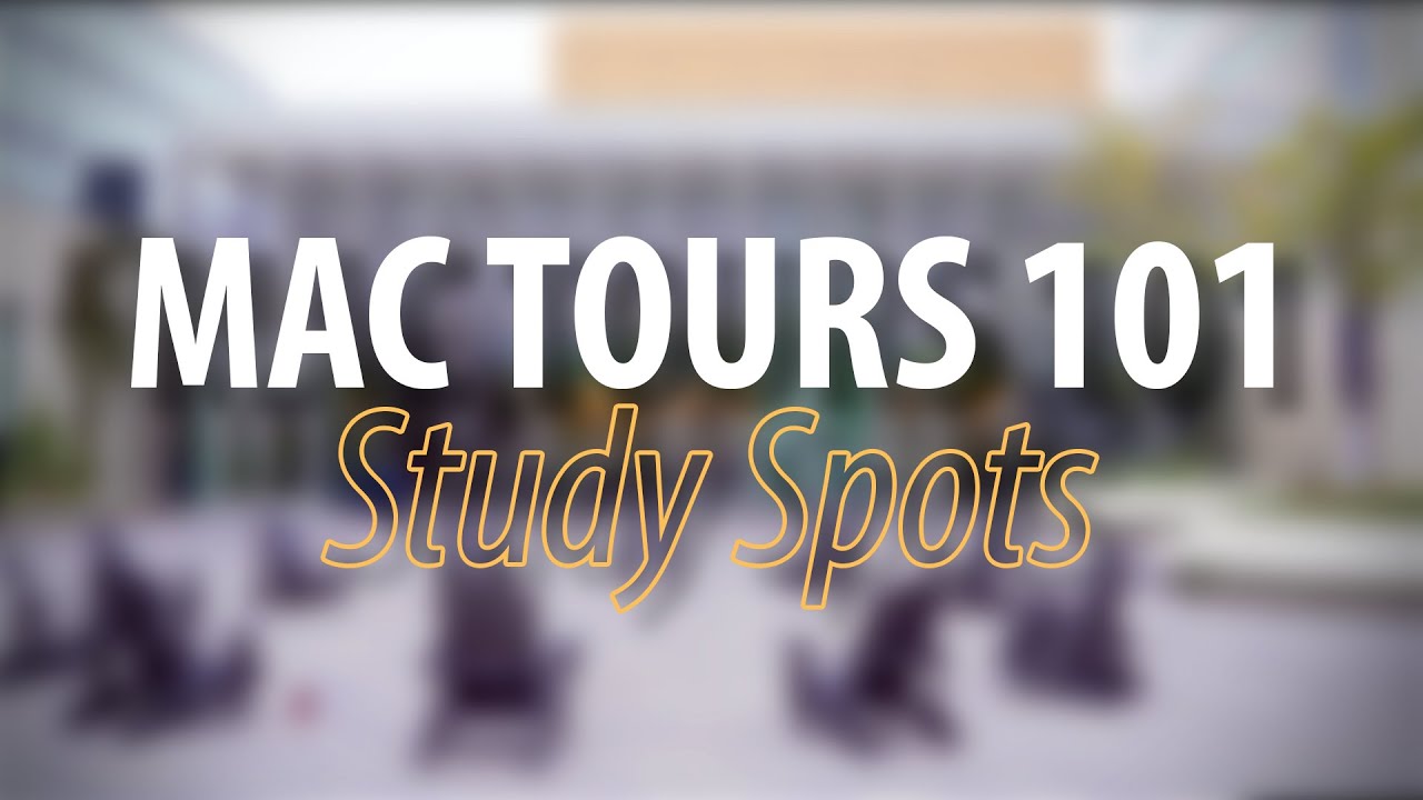 Mac Tours 101: Study Spots - YouTube
