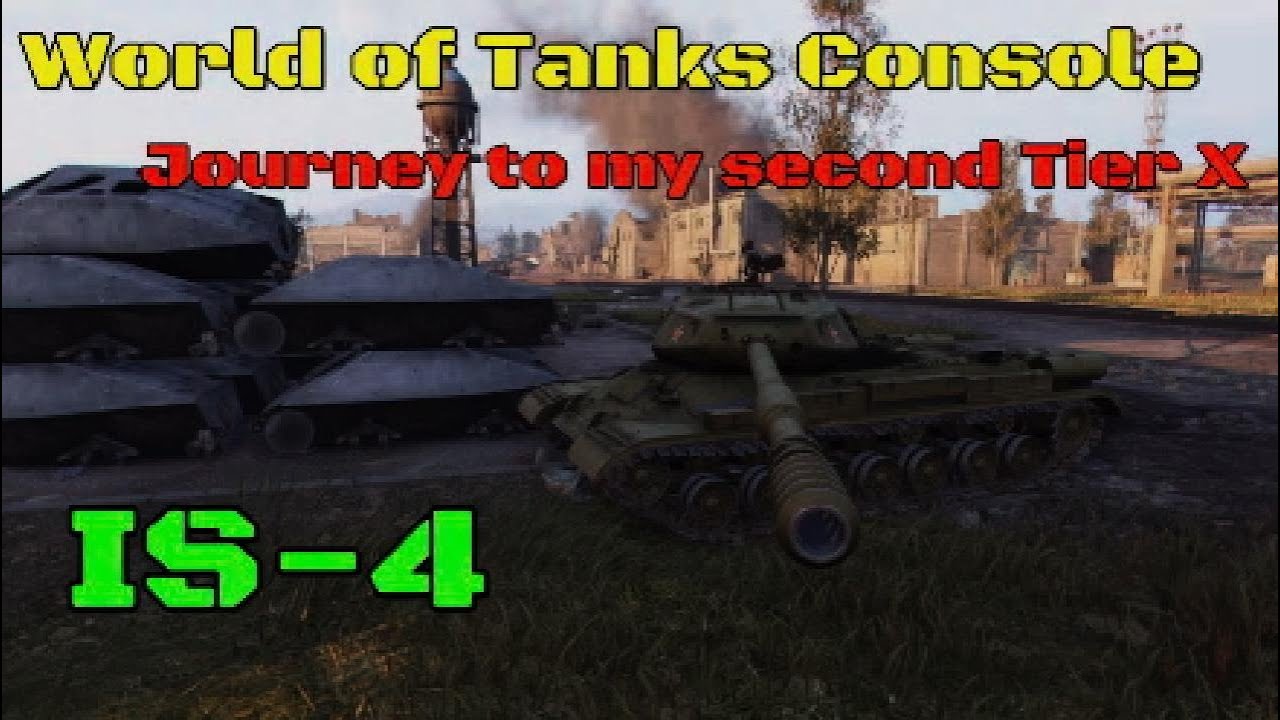 World of Tanks Console - My second Tier X - IS-4 - YouTube