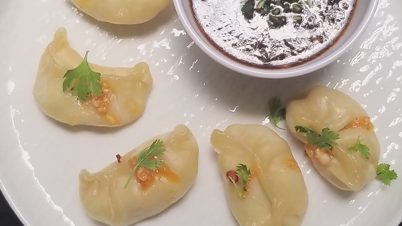 PRAWN MOMO | SHRIMP MOMO USING MIXER GRINDER| QUICK SNACKS | WITH ...