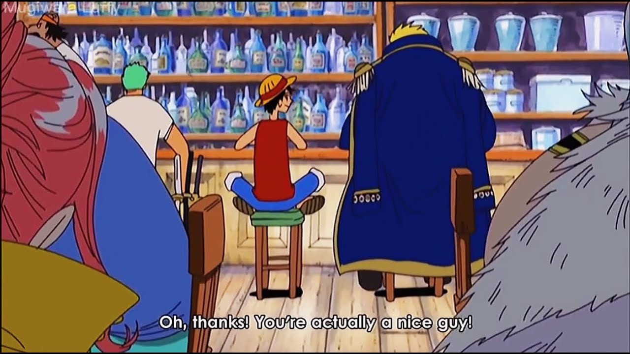 Luffy meets Bellamy for the first time - Bellamy punches Luffy #498 ...