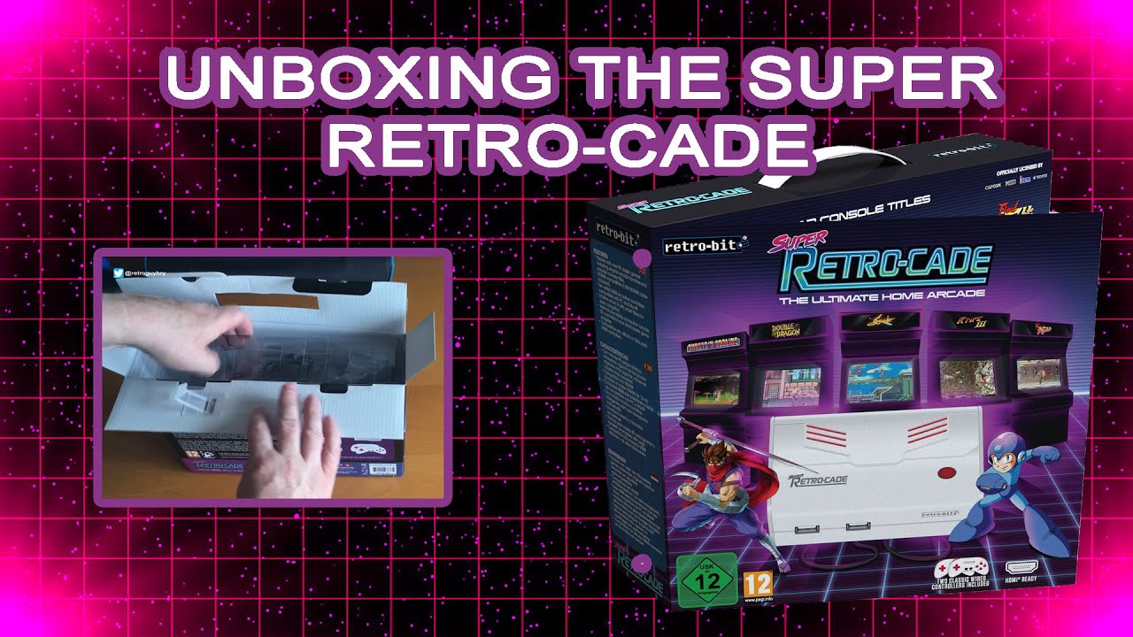 Unboxing the Super Retro-Cade by Retro-Bit - YouTube