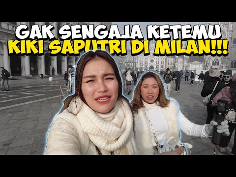 GAK SENGAJA AYU TING TING KETEMU KIKY SAPUTRI LAGI BULAN MADU DI EROPA