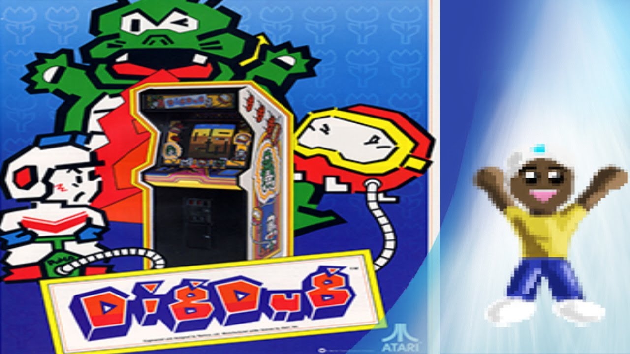 Scariest Video Game Character! - Gens Of Gaming: Dig Dug 1982 (HD) + My ...