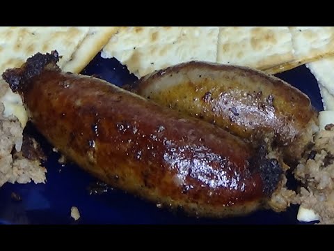 Venison Boudin Sausage - fresh / homemade - YouTube