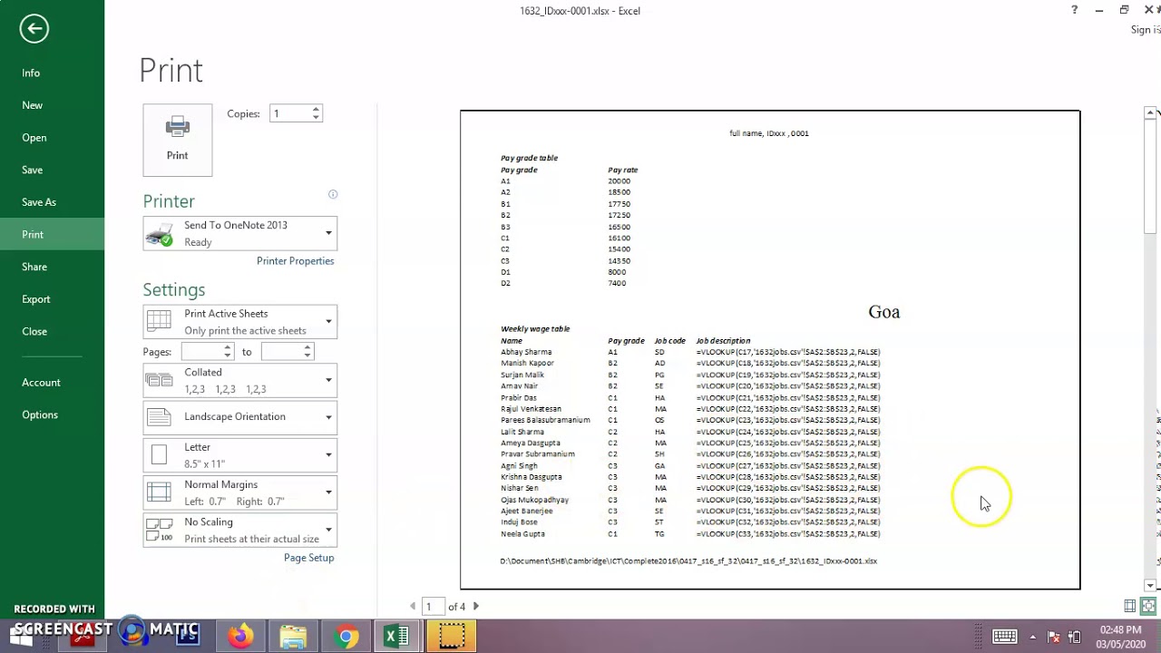 Data Analysis - IGCSE ICT 0417 Summer 2016 QP 32 Part 3 - YouTube