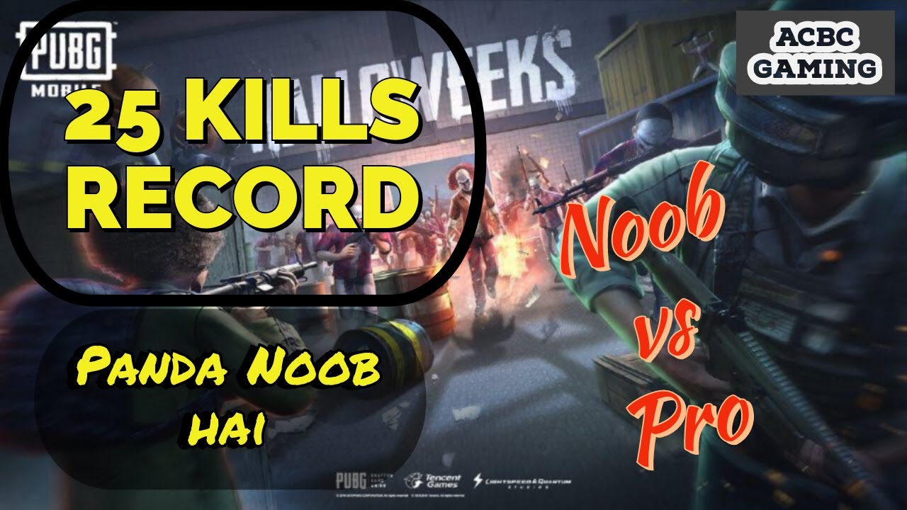 Noob vs Pro | Panda noob hai | pubg mobile | funny dialogues - YouTube