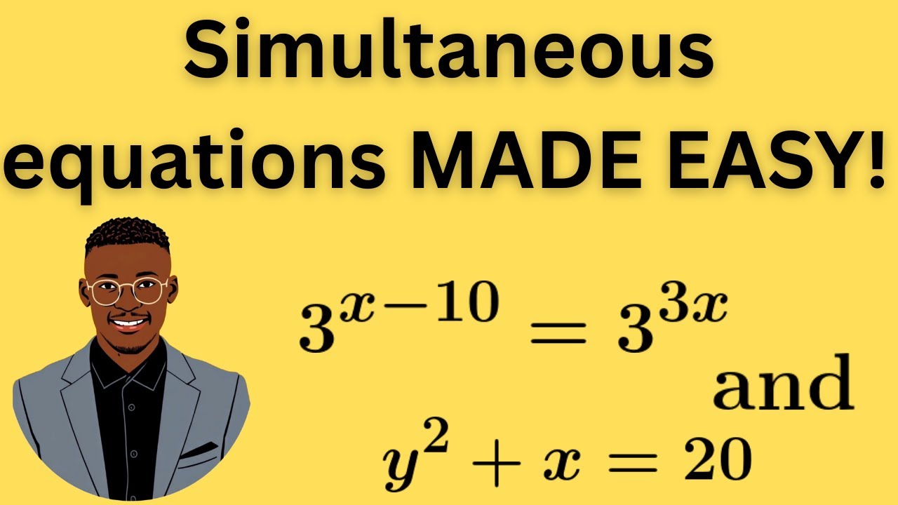 Stop Getting Simultaneous Equations WRONG — Try This SIMPLE Trick ...