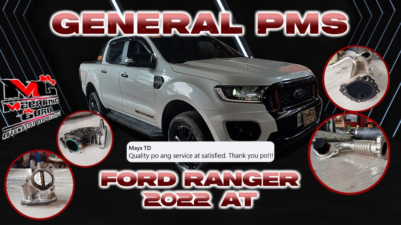 FORD RANGER 2022 AT | GENERAL PMS by MG Autoworx - YouTube