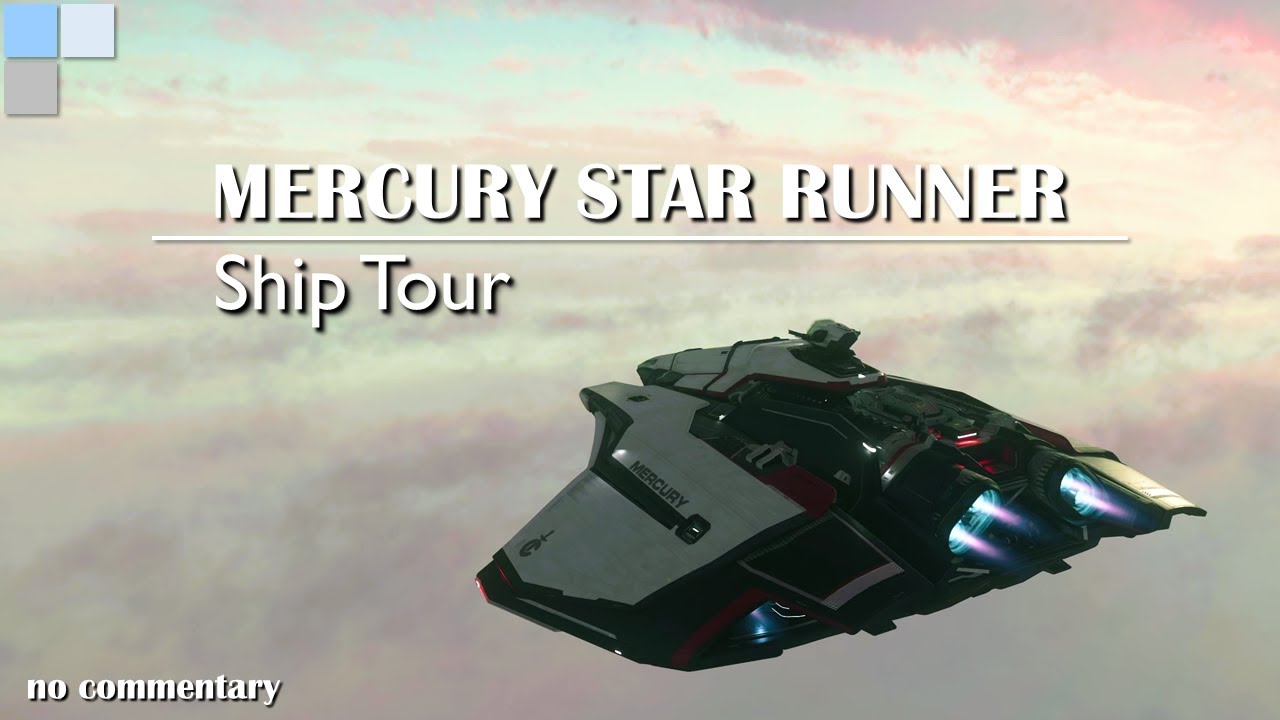 Ship Tour - Mercury Star Runner, Crusader Industries - Star Citizen ...