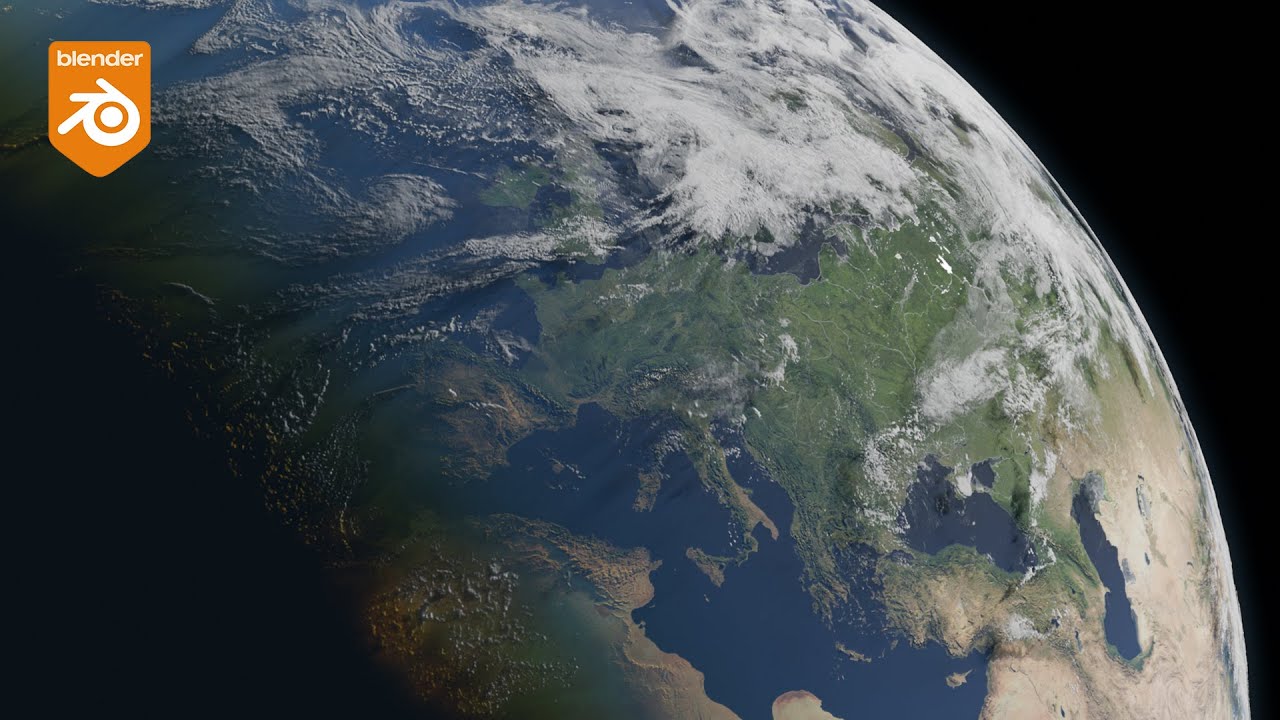 Photorealistic Earth | Made with Blender - YouTube