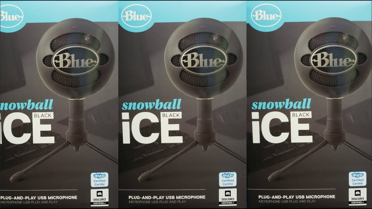 Unboxing Blue Snowball iCE Microphone! - YouTube