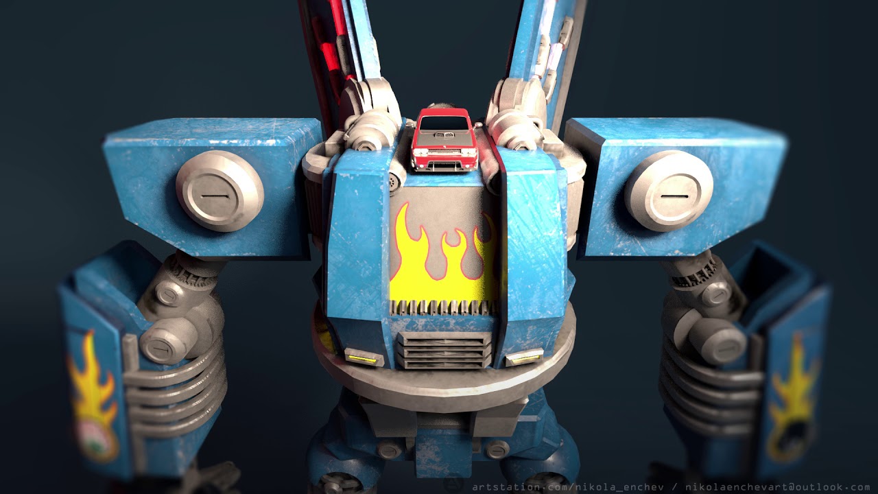 MEGAS XLR 3D - YouTube