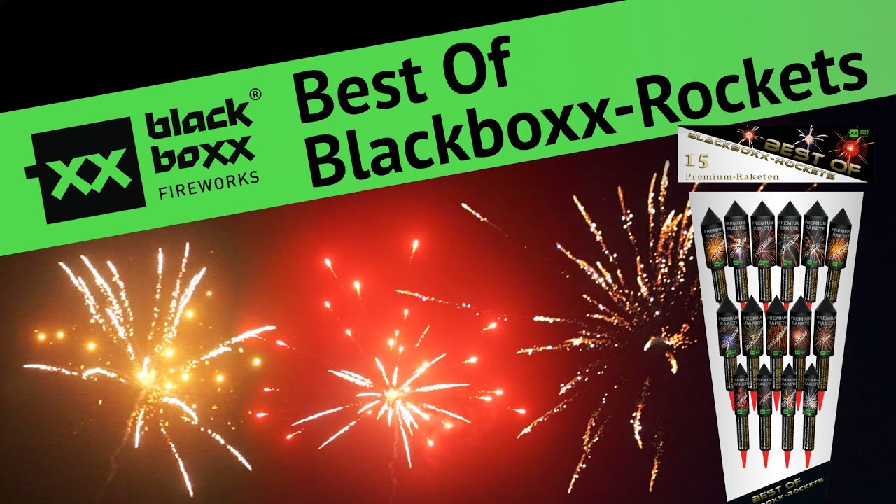 Blackboxx - Best Of Blackboxx Rockets (15er Beutel Premiumraketen ...