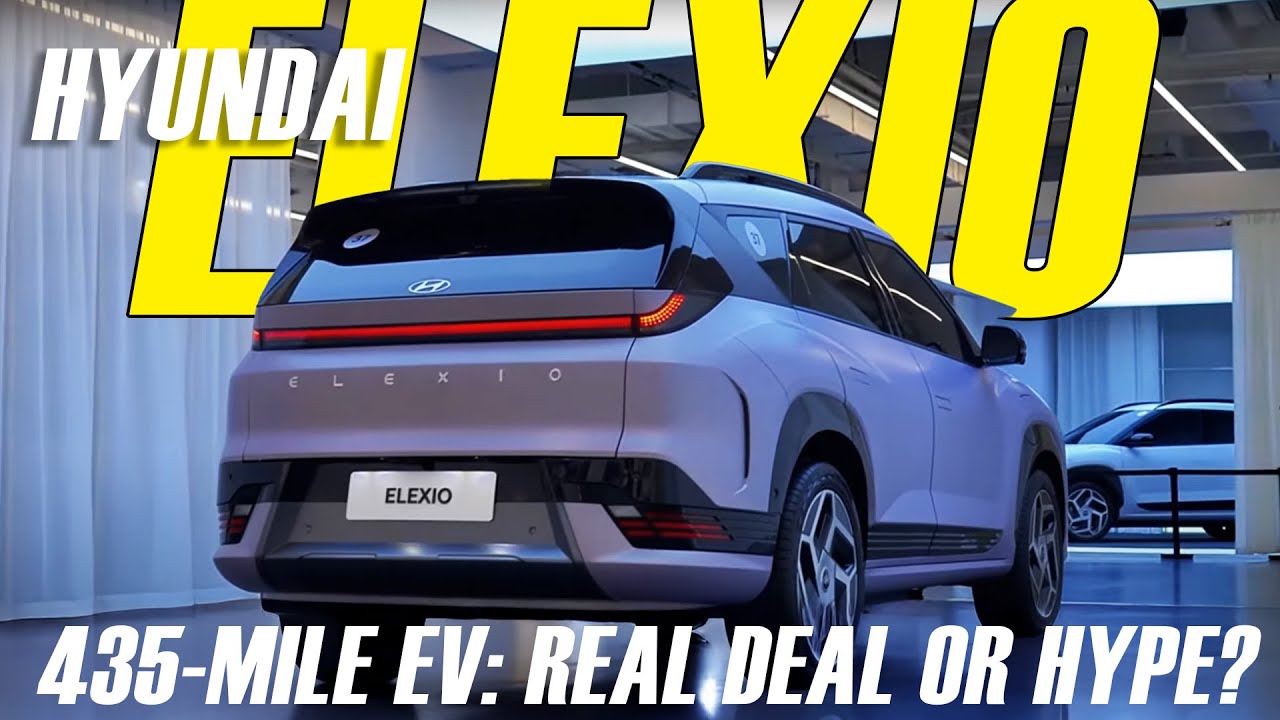 This NEW Hyundai EV Has 435 Miles of Range?! Meet the Elexio - YouTube