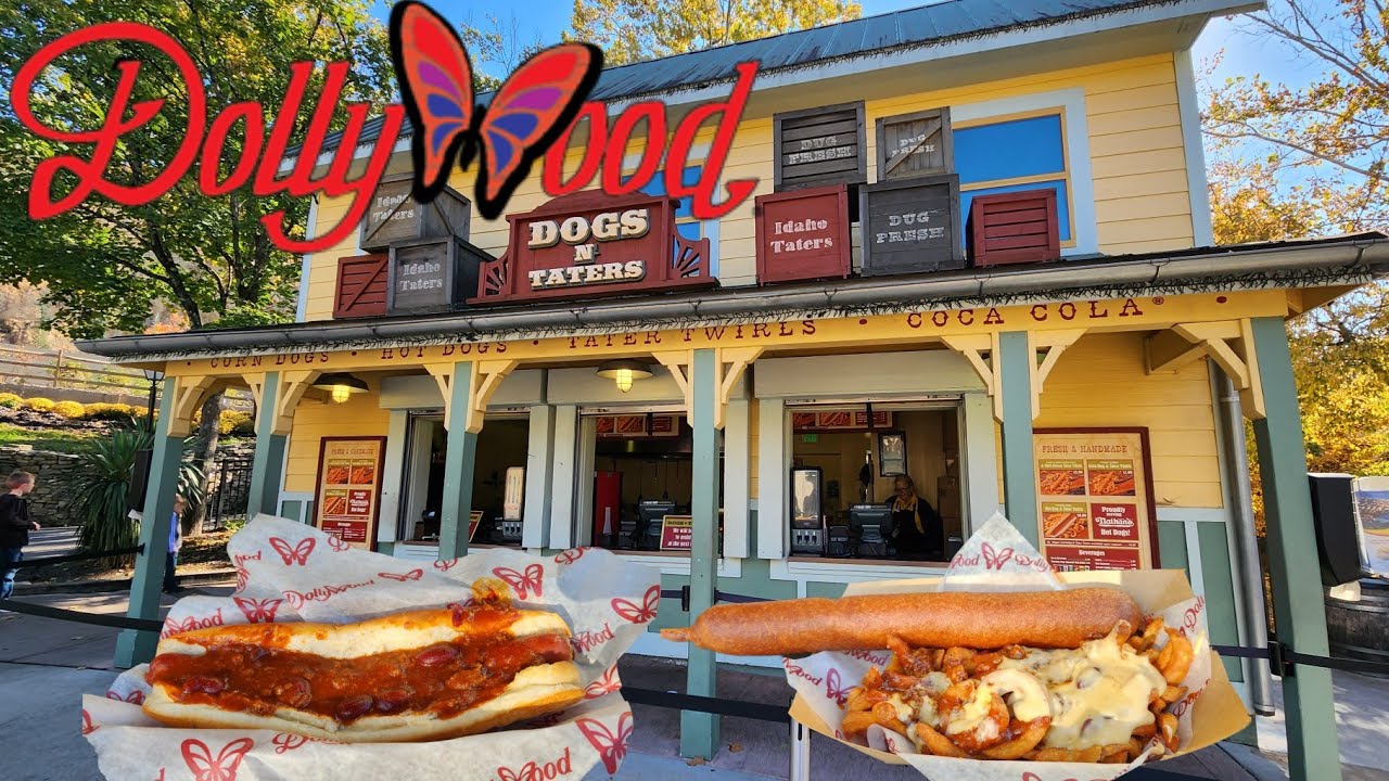 Dogs n Taters (Dollywood) Pigeon Forge TN - YouTube