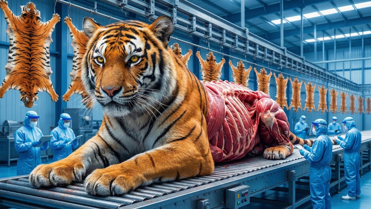 Full Process | Inside the Secret Tiger Factory – Manufacturing Million ...