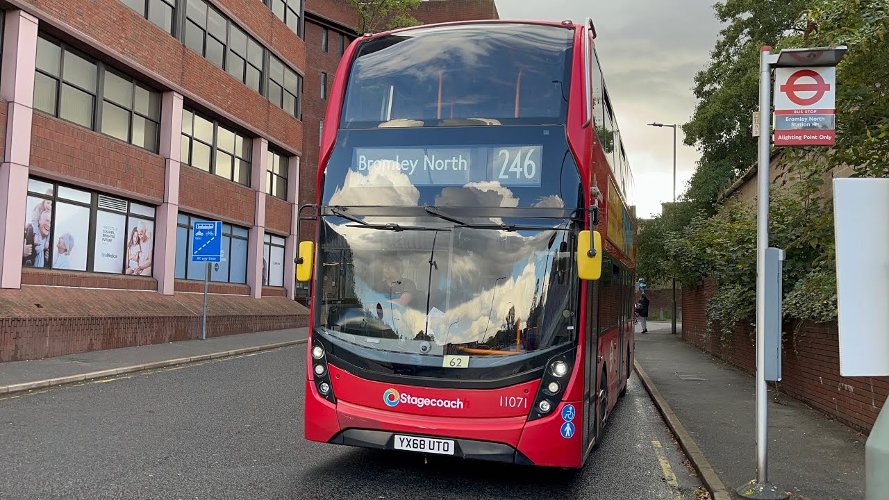 *THRASH* Journey on Stagecoach London Route 246 towards Hayes ...