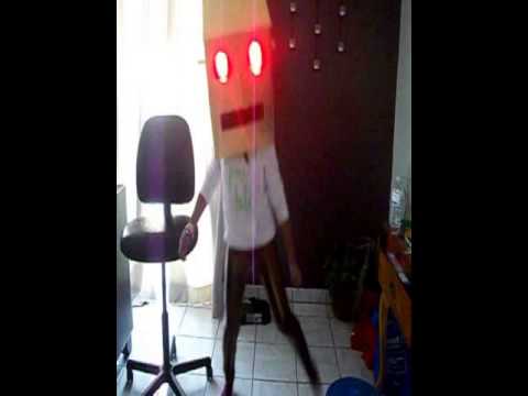 lmfao box head costume - YouTube