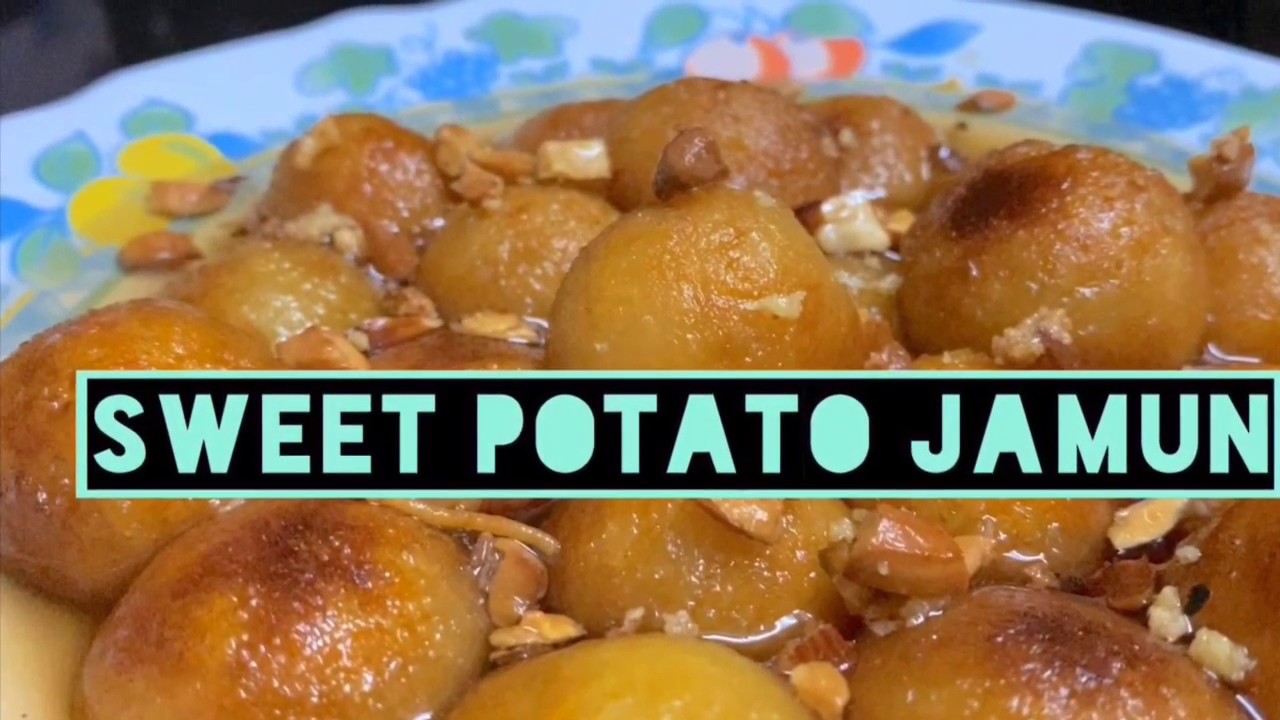 sweet potato jamun recipe | sweet potato recipe | How to make sweet ...
