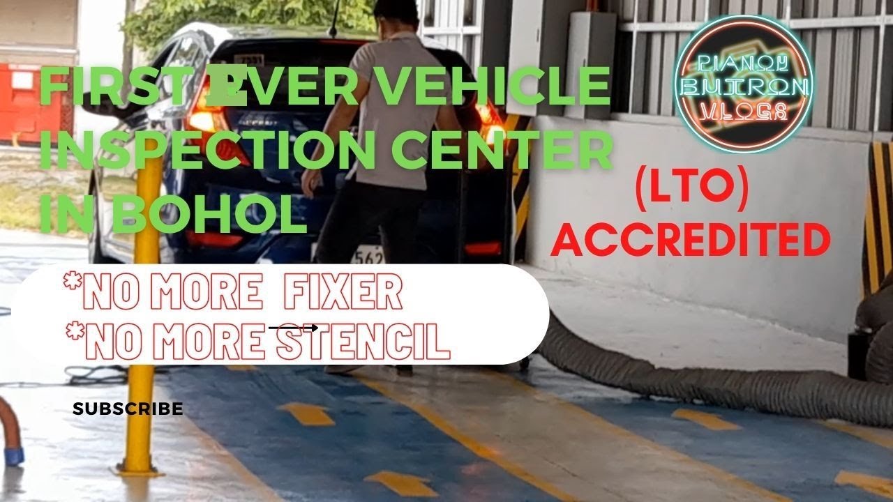 LTO accredited smoke emission testing center first ever in: #BOHOL # ...