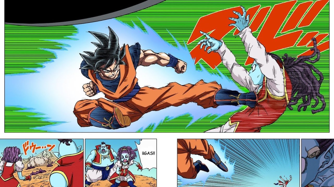 Vegeta Ultra Ego vs Gas|Manga Dragonball Super Color #85 - YouTube