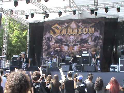 Sabaton - Intro / Ghost Division (Live at Unirock Open Air Fest Istanbul, 03.07.10)