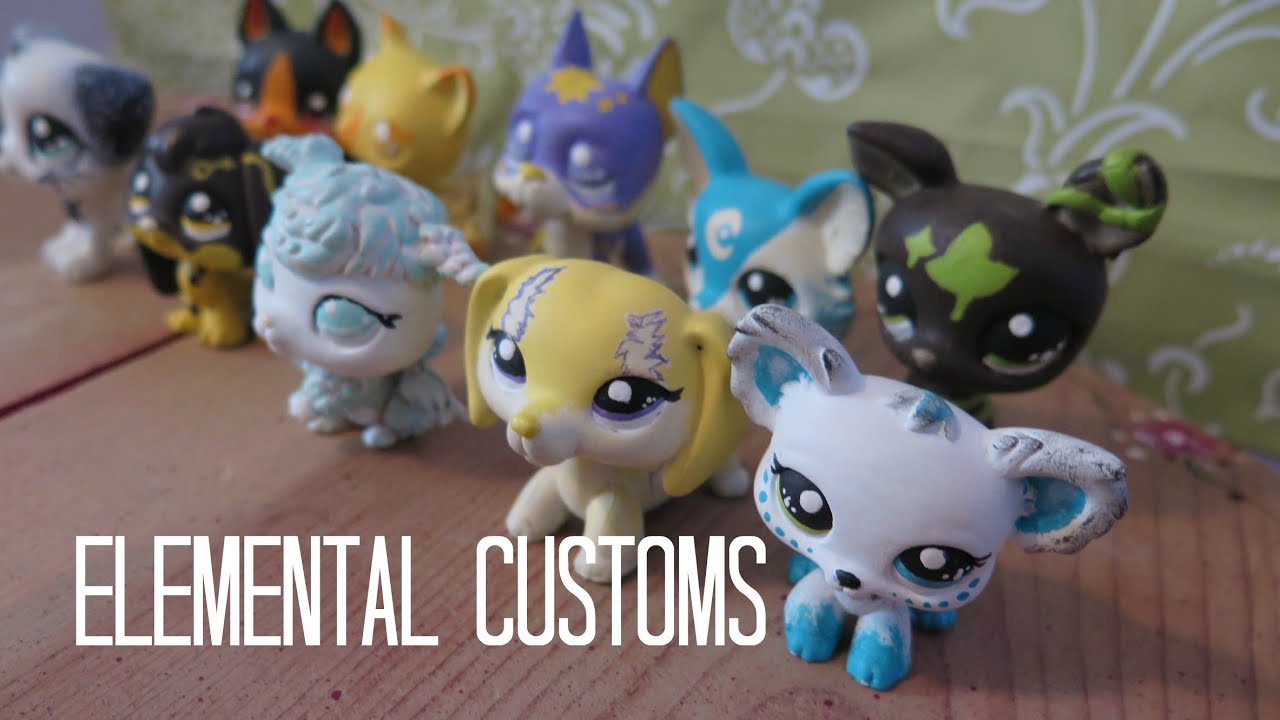 Lps: All of My Elemental Customs - YouTube