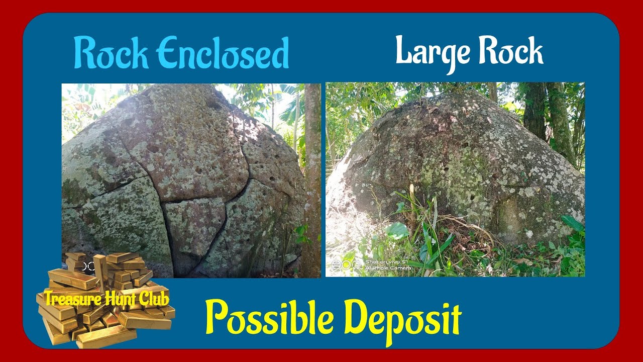 Rock Enclosed Treasure Deposit - YouTube
