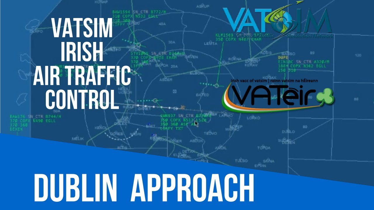 [VATSIM ATC 📡] Dublin Approach [EIDW], Live Stream 19/06/2020 - YouTube