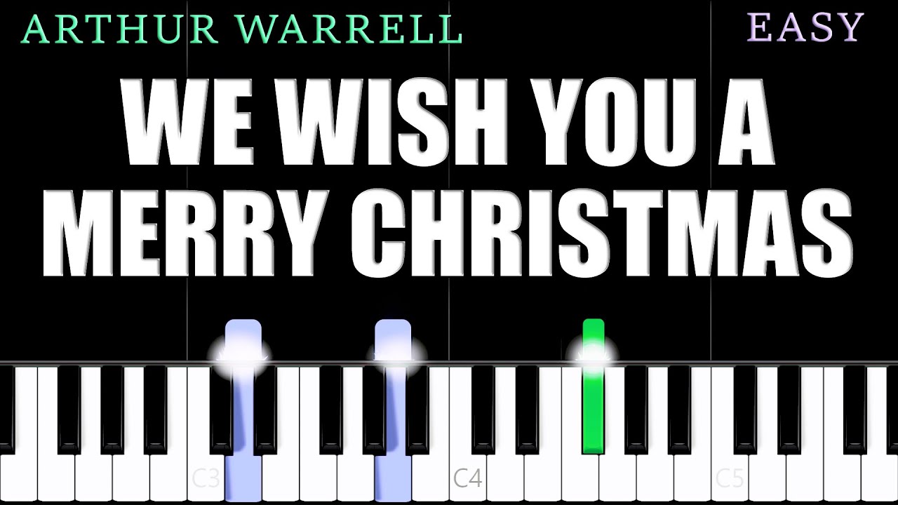 We Wish You A Merry Christmas | Piano Tutorial - YouTube